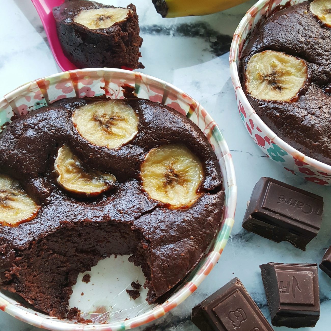 Moelleux chocolat et banane : la recette - Intentions